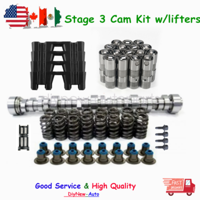 Stage 3 V2 Cam Kit For LS Truck w/Springs Lifters LS1/LS2/LS6 4.8/5.3/6 ...