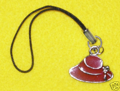 RED HAT CELL PHONE DANGLE CHARM | eBay