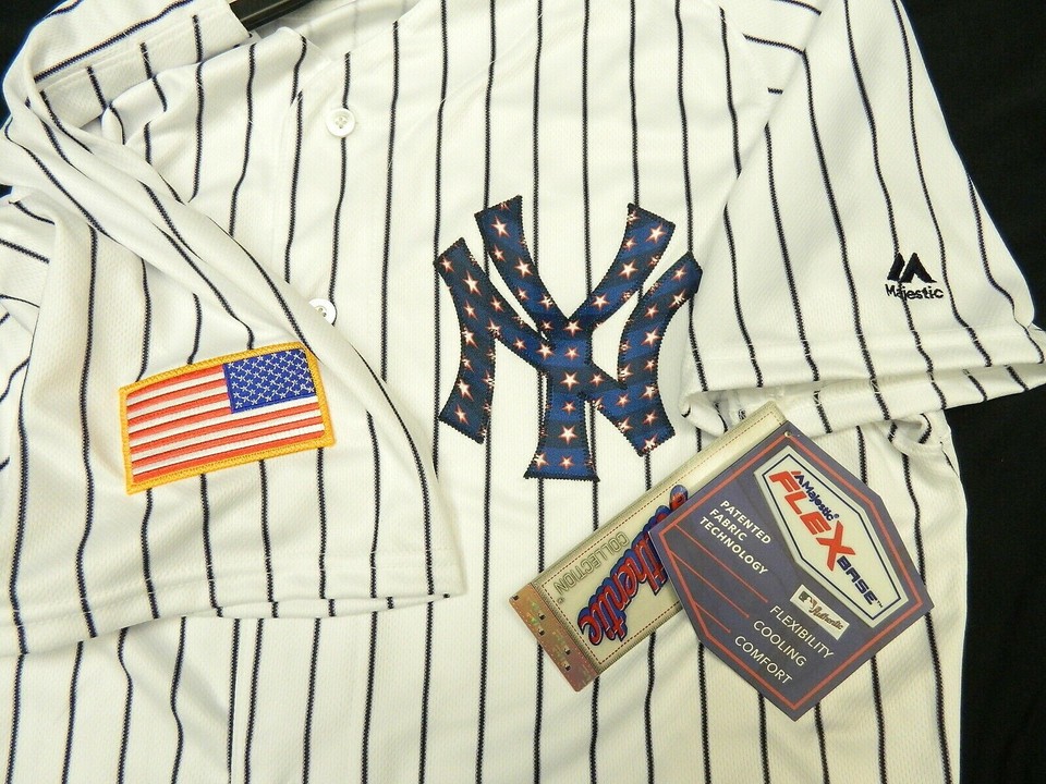 Authentic New York Yankees 2018 Stars & Stripes July 4th FLEX BASE ...