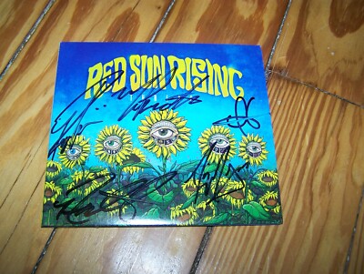RED SUN RISING THREAD BAND AUTOGRAPHED SIGNED CD | eBay