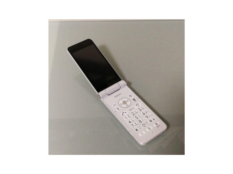 SHARP AQUOS KEITAI 2 601SH White SoftBank 4G Android Flip Phone 602SH ...