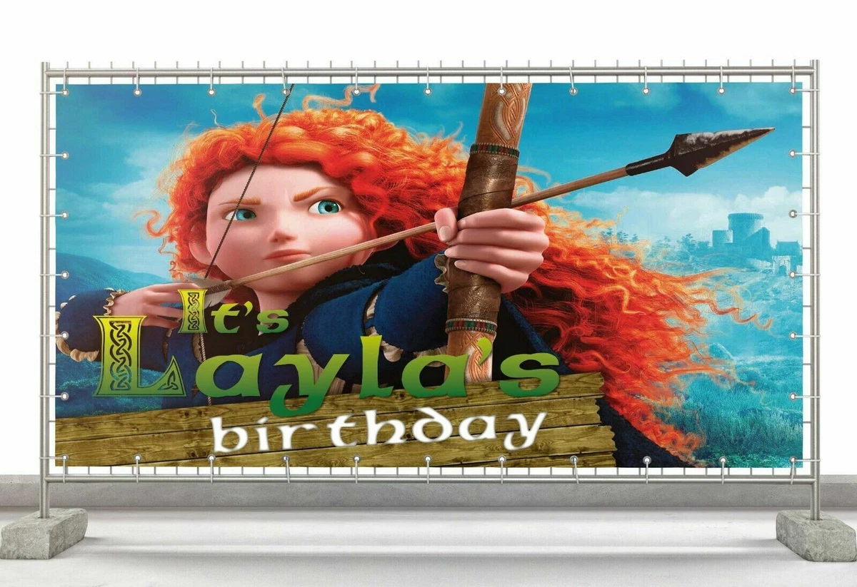 Disney Brave Birthday Banner