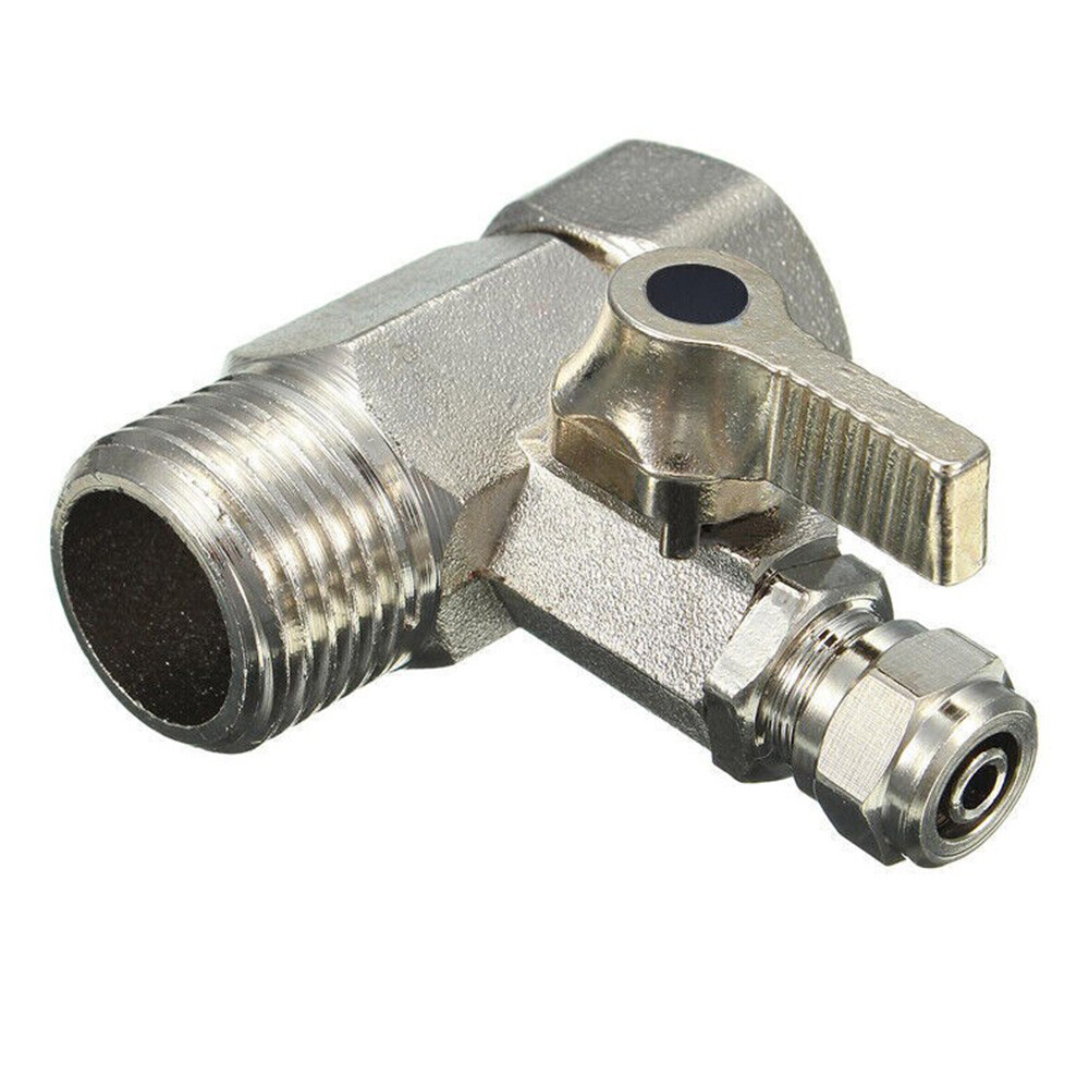 RO Feed Water Adapter 1/2'' to 1/4'' Ball Valv Faucet Tap Filter ...