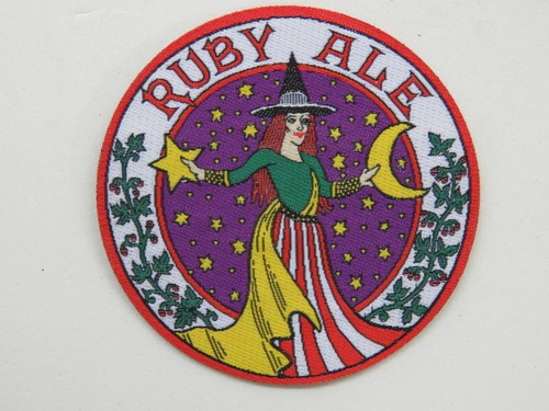 Cool Beer Fabric Patch ~ McMENAMINS Brewing Co Ruby Ale ~ Oregon ...