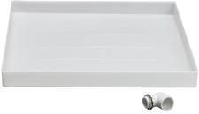 Mustee Washing Machine Pan DuraPan 24.5 Inch Square 1 in Furnished ...