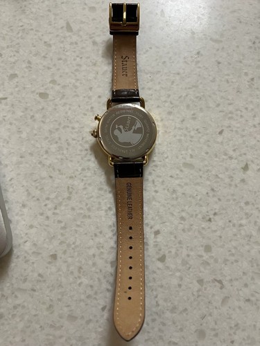 Stauer 1920s Retrograde watch, Precision quartz movement Stainless ...