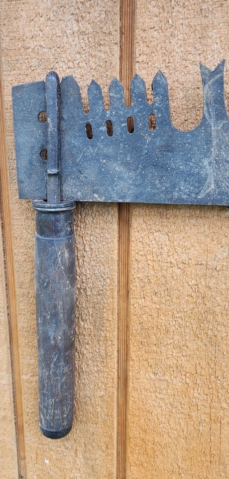 Antique 2 Man Crosscut Logging Saw Carpenter Outdoor Tool Primitive ...