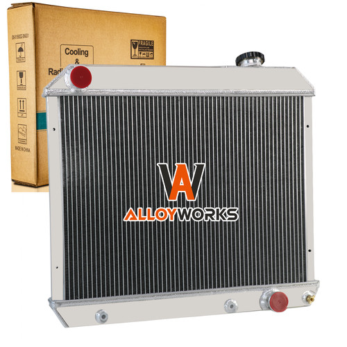284 4 Row Radiator for 1963-66 CHEVY C10 C20 C30 K10 K20 PICKUP GMC ...