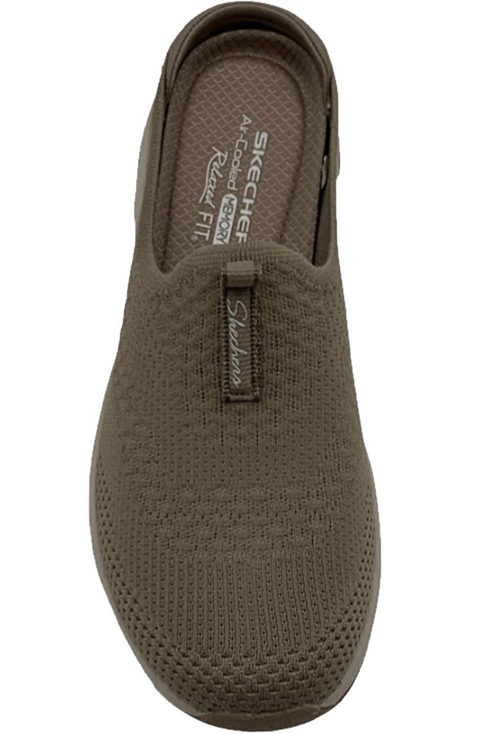 Skechers Commute Time Vegan Washable Knit Mules Snuggle Vibes Taupe | eBay