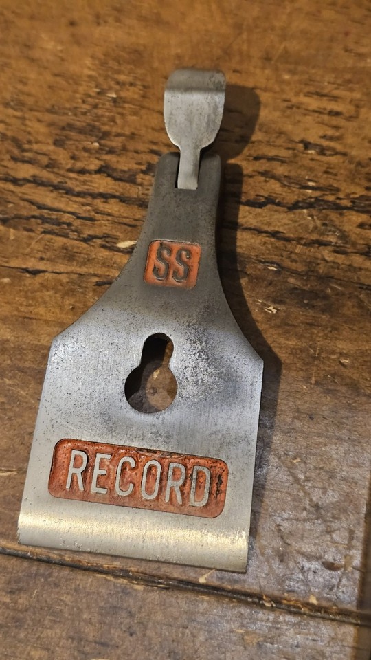 Vintage Record T5 SS Plane. Early Version 2 1/4" cutter. 1930s. Made in ...
