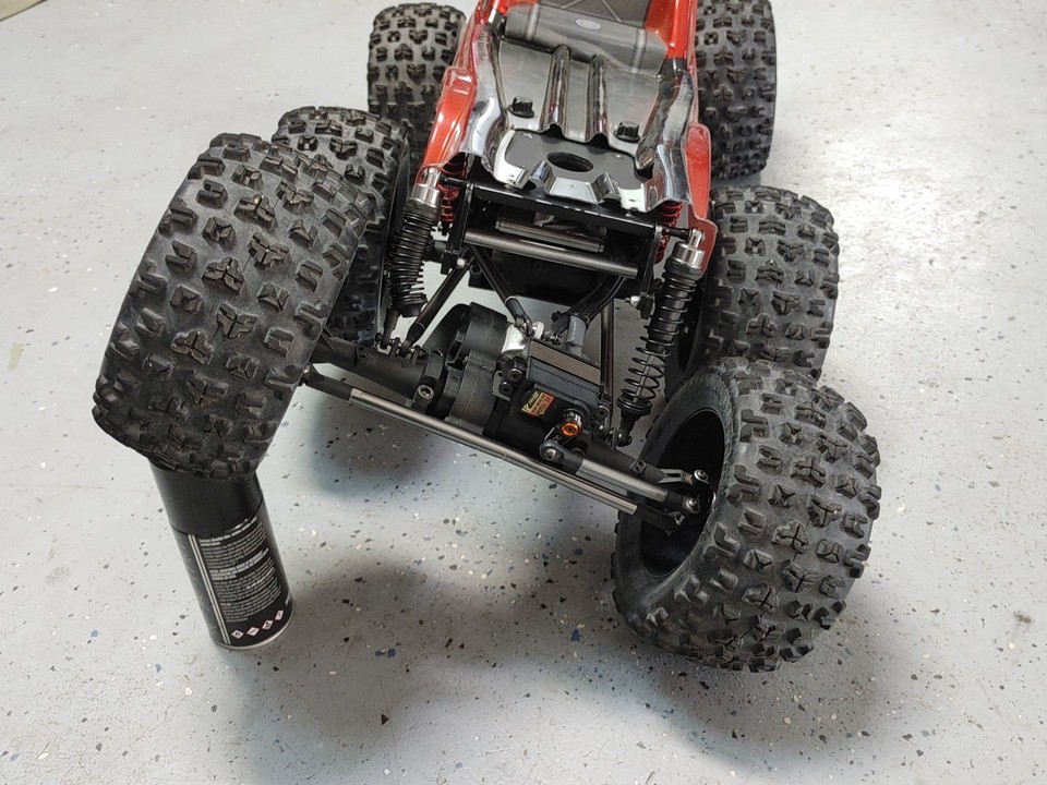 Custom 6x6 RC Crawler RTR w/ Exceed Mad Torque MOA Axles 4-link Rear ...