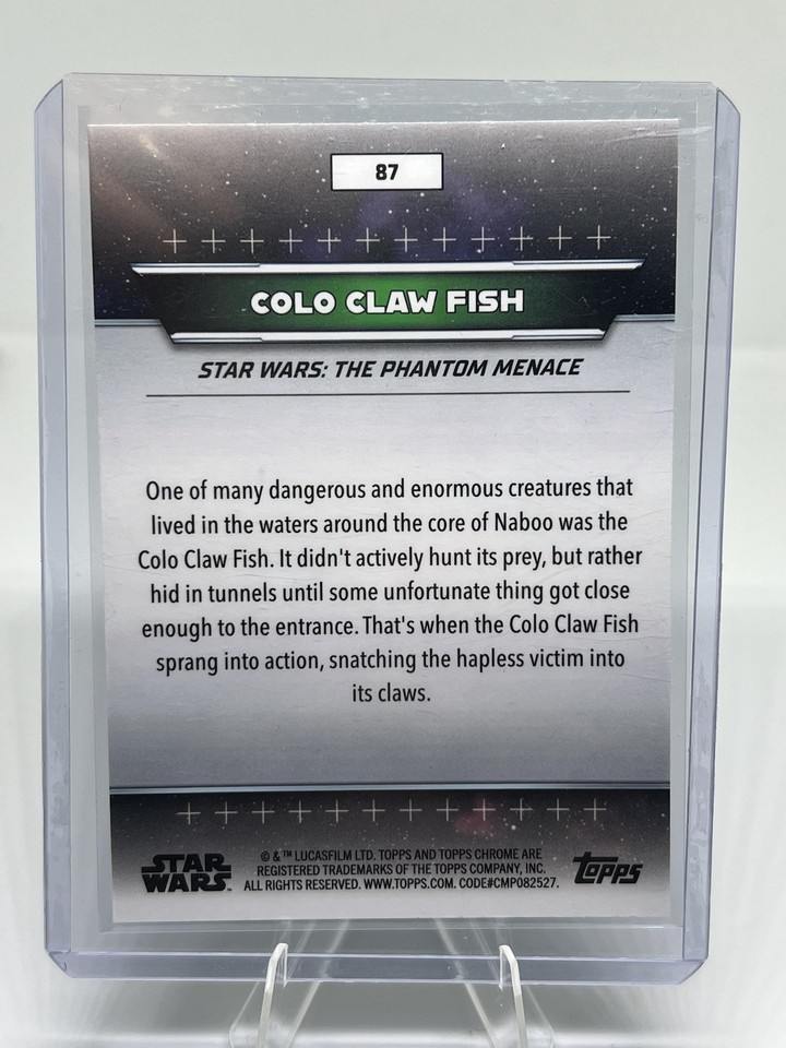2024 Topps Star Wars Hyperspace #87 Colo Claw Fish Pulsar Refractor /99 ...