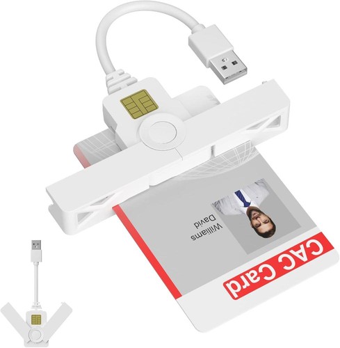 CAC EMV Chip Reader Writer, USB DOD Military USB Common Access CAC ...