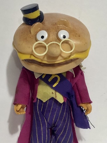 Vintage 1976 Remco McDonald’s Mayor McCheese Figure Toggle Head Complete | eBay