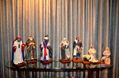 Super Rare Simpich Character Dolls Nativity Scene from Colorado ...