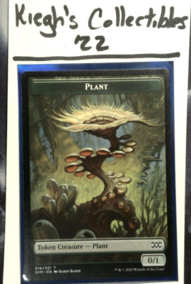 Mtg Plant Token *Double Masters* | eBay