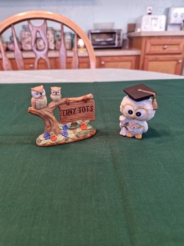 Vintage Ceramic Tiny Tots and Graduate Owl | eBay