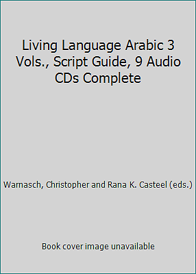 Living Language Arabic 3 Vols., Script Guide, 9 Audio CDs Complete | eBay