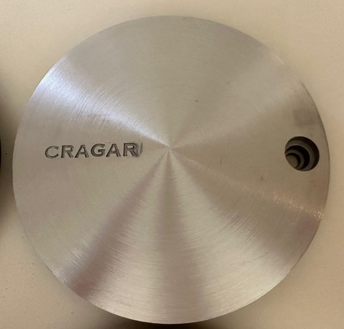 Cragar Silver Metal Custom Wheel Center Caps Hub Covers 6" On Back. NOS ...