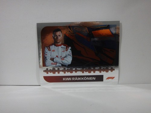 2021 Topps F1 Stickers Kimi Raikkonen #164 Foil | eBay