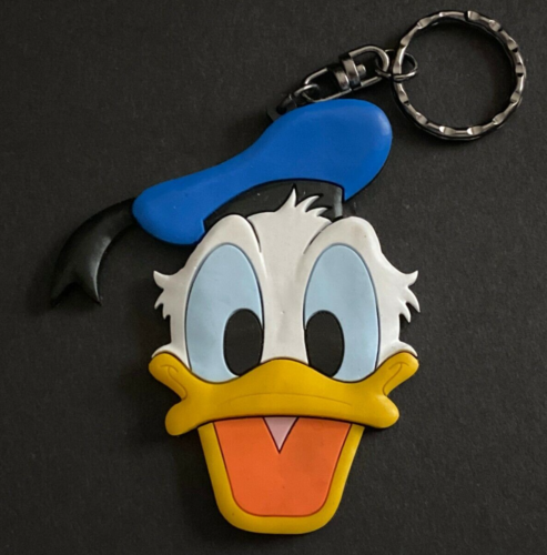 DONALD DUCK Keychain Key Ring Chain Rubber Head Not Disney Pin 0 | eBay