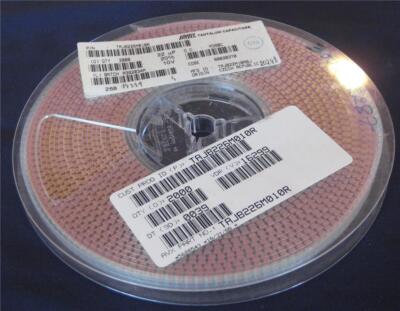 SMD 22uF 10v B Case size Tantalum Capacitors (Qty 250) *** NEW *** | eBay