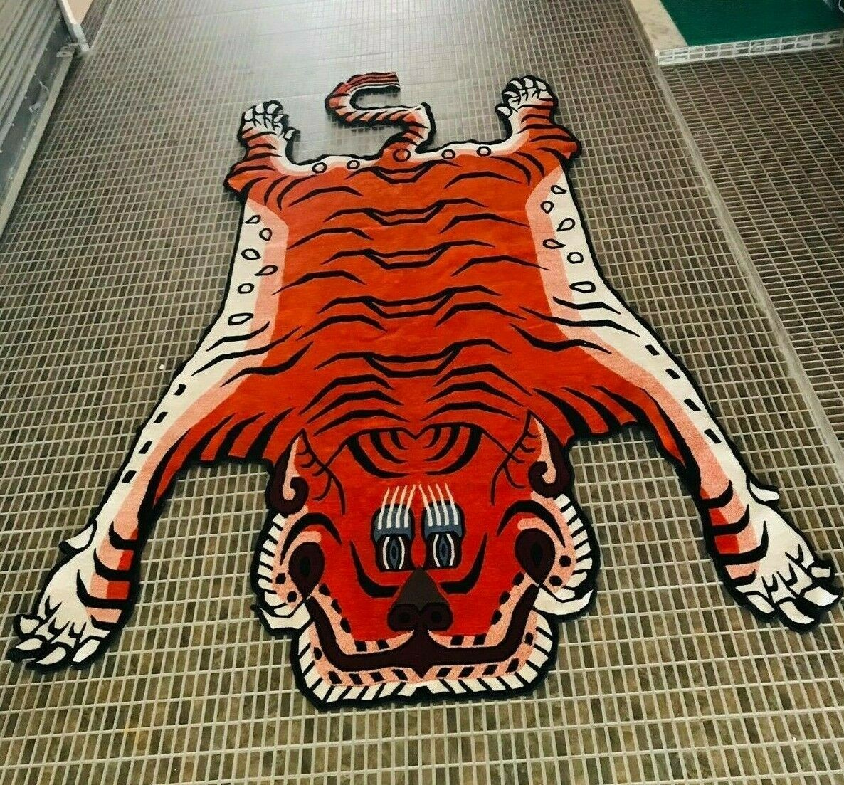 Real Tiger Skin Rug