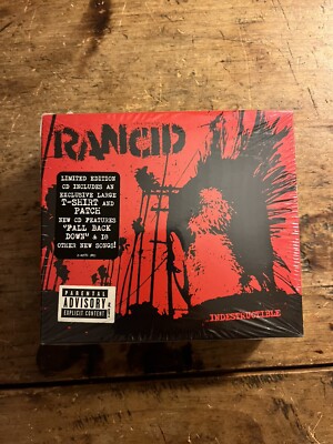 Rancid: Indestructible--Sealed CD w/T-Shirt and Patch 2003 Hellcat ...