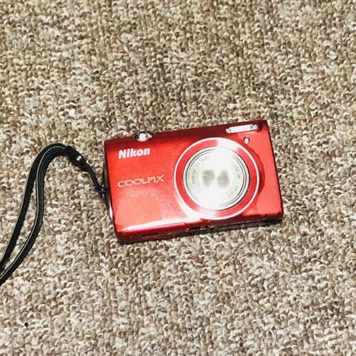 Nikon COOLPIX S5100 Red 12.0 MP Digital Camera English Language w ...
