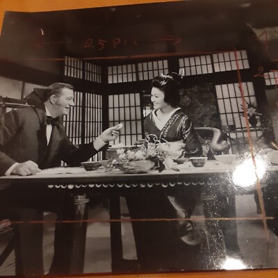 The Barbarian and the Geisha EIKO Ando 1958 JOHN WAYNE ORIGINAL PHOTO 942 Movie | eBay