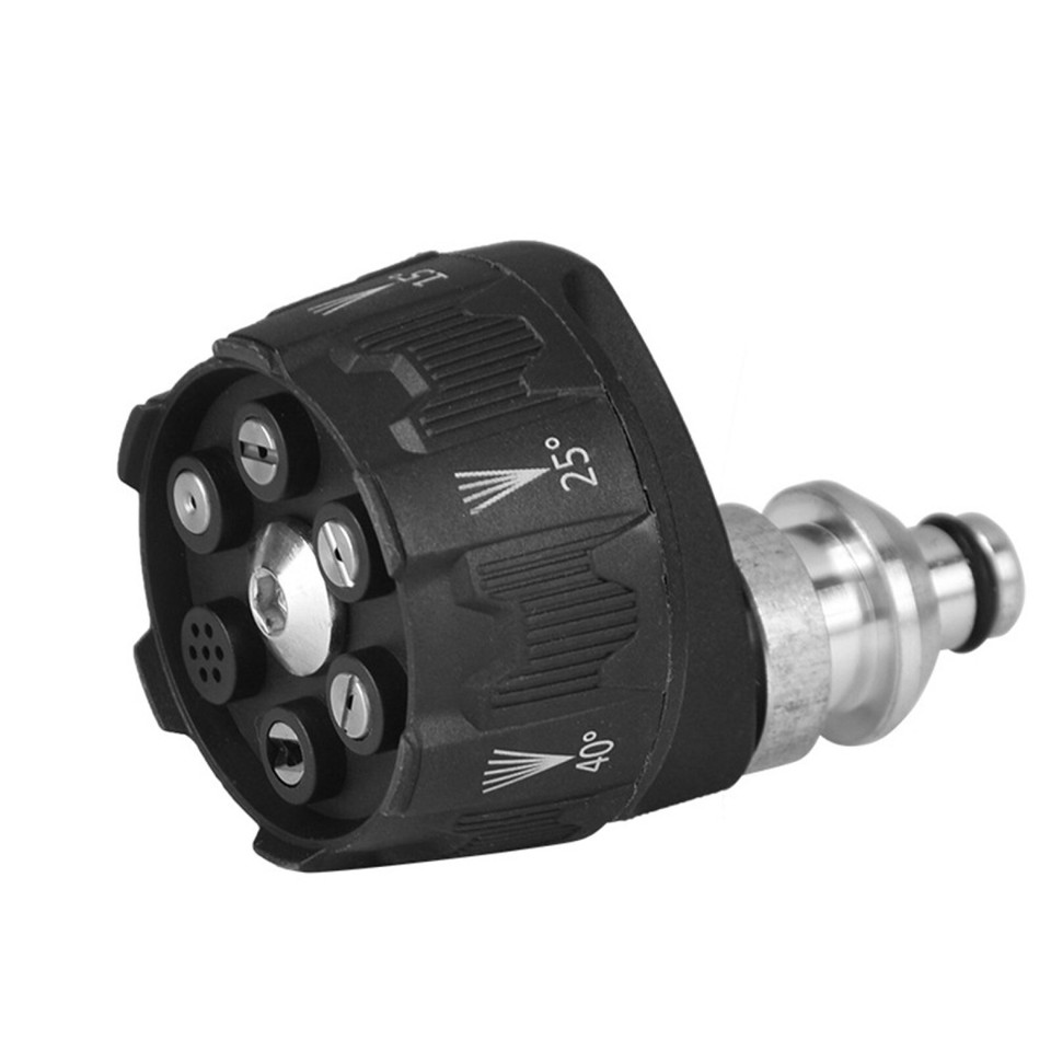High Pressure Washer 6in1 Spray Nozzle Multiple Spray Angle 0 15 25 40 ...