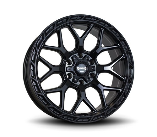 To Suit NISSAN NAVARA D22 WHEELS PACKAGE: 18x9.0 Simmons Rugged R4 ...