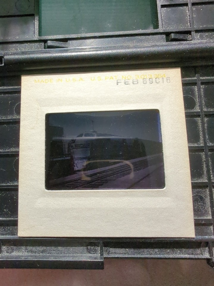 Railroad Slide CB&Q EMD E5A by C.R. Harrison Duplicate | eBay