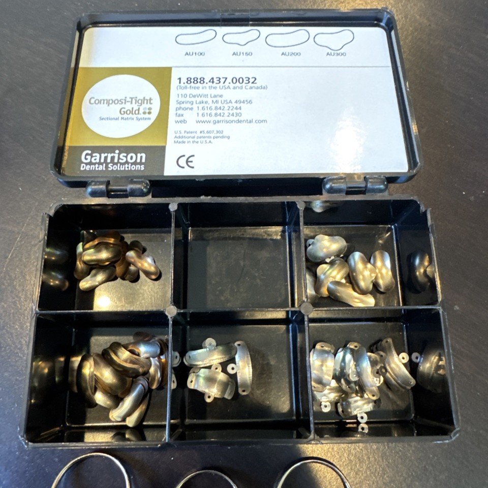 Garrison Composi-Tight Gold Kit Rings and Matrix Bands | eBay