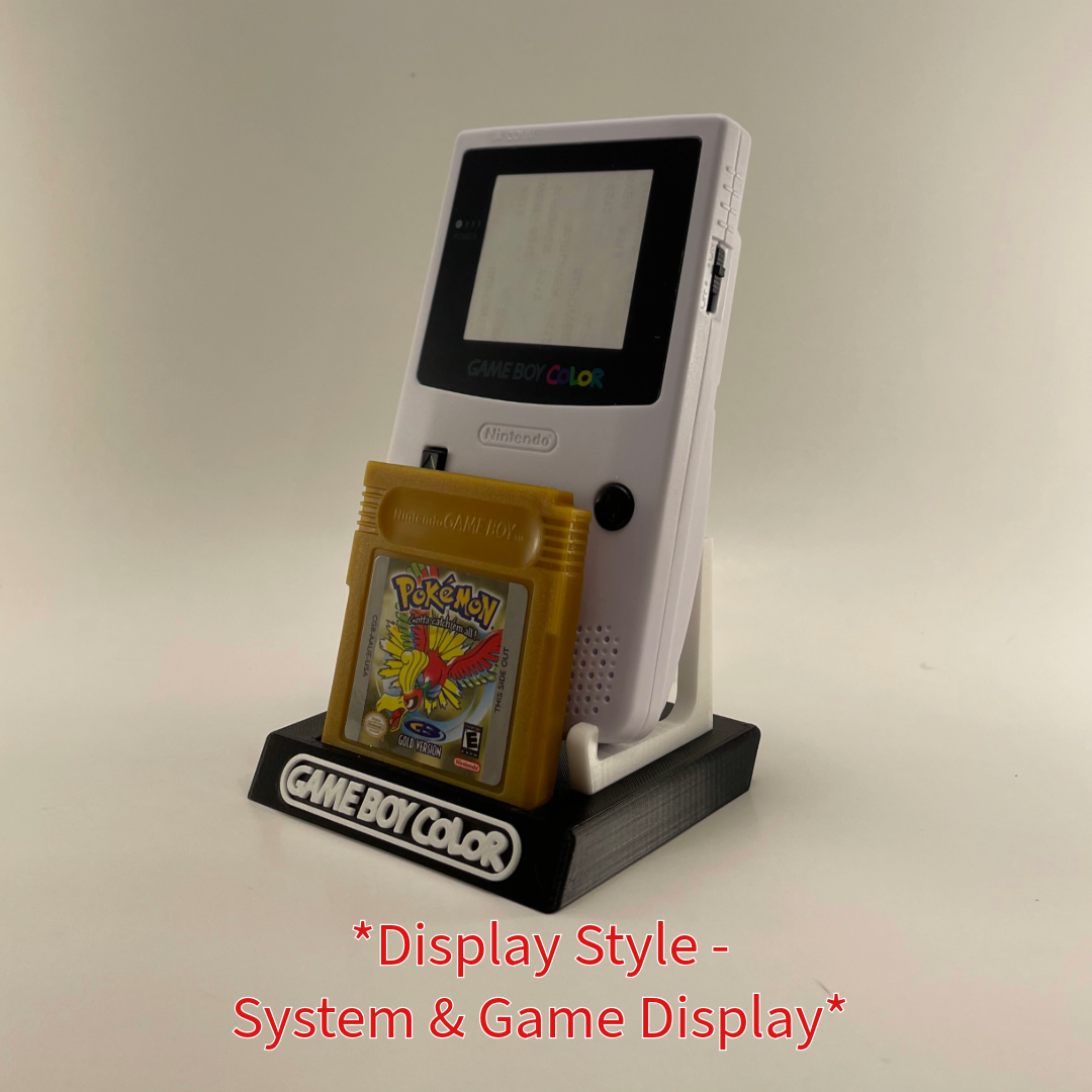 Nintendo Gameboy Color & Game Stand/Display - DISPLAY ONLY (Customize ...