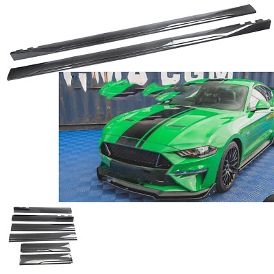 Carbon Fiber Side Skirt Rocker Panel Fit fFit for VW Jetta GLI MK6 ...