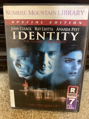 Identity (DVD, 2003, Special Edition) 43396005396| eBay