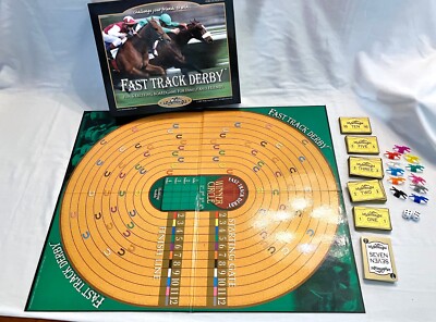 Fast Track Derby Horse Race Game 2007 Wilds America Complete | eBay