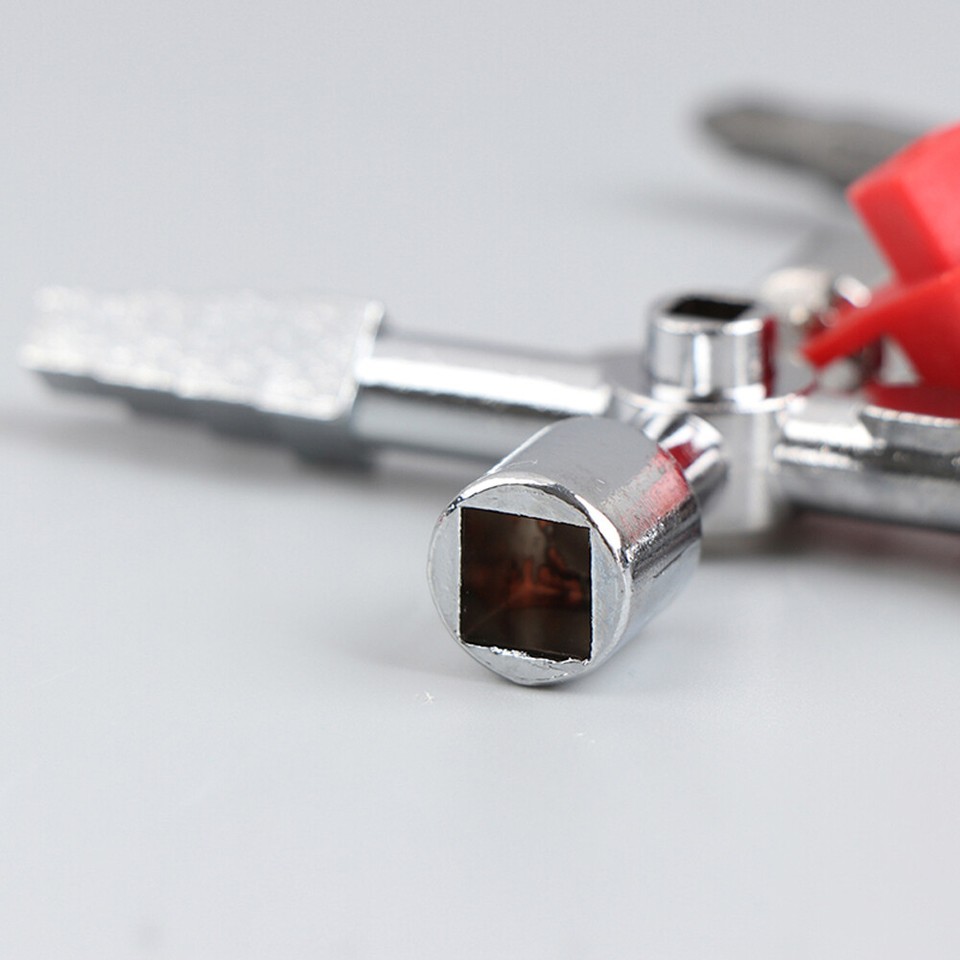 4 Way Key Wrench Portable Cross Switch Key Wrench for Elevator/Electric ...