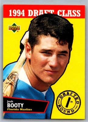 JOSH BOOTY 1994 Upper Deck Draft Class Rookie Baseball Card #219 ...