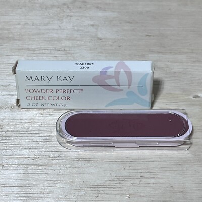 NEW MARY KAY Powder Perfect Cheek Color 2300 TEABERRY .2oz | eBay