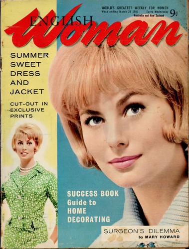 English Woman Magazine (UK) - March 25, 1961 - Vintage 1960s British ...