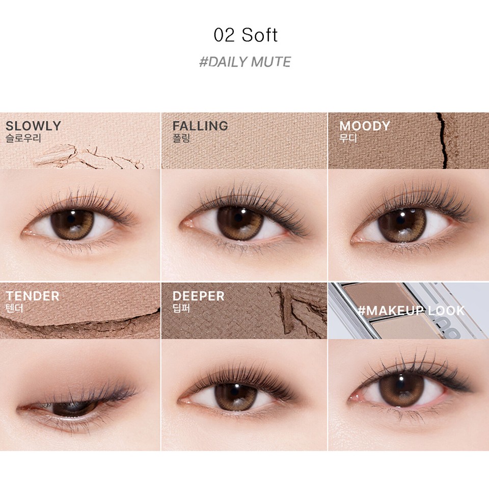 ABOUT TONE Return To Basic Shadow Palette 9g 6colors K-Beauty | eBay
