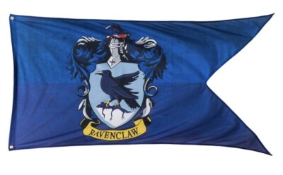 NEW Harry Potter RAVENCLAW Crest Outdoor Flag Banner CALHOUN Official ...