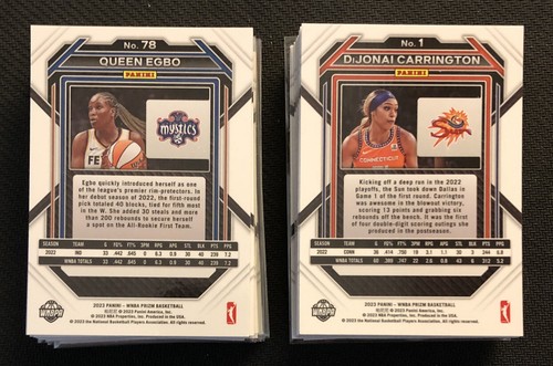 2023 Panini WNBA Prizm Basketball Cards Singles You Pick | eBay