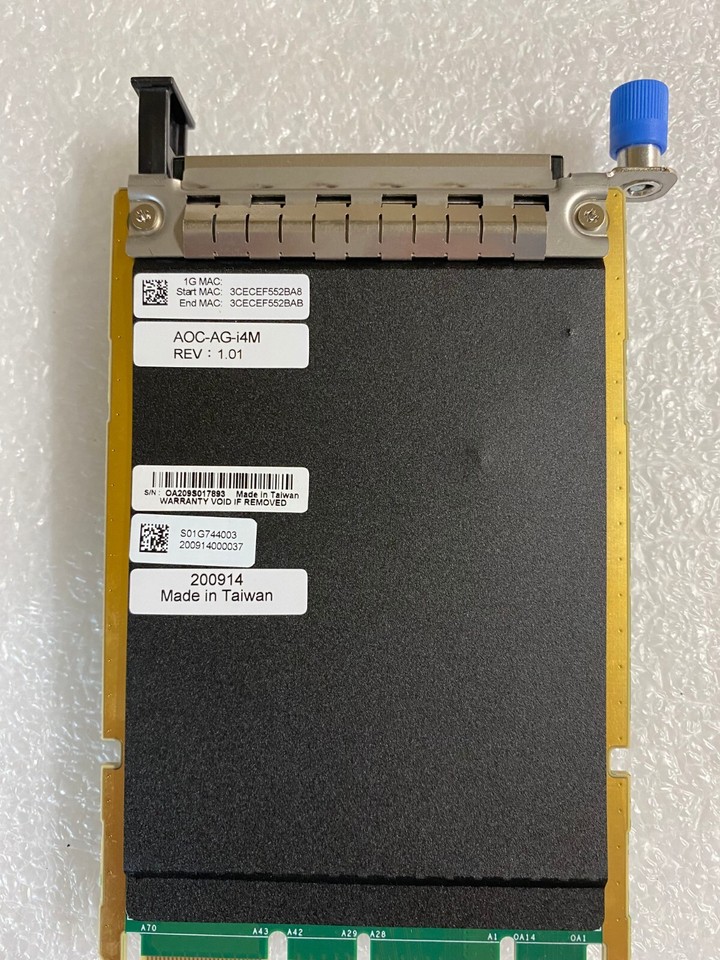 Supermicro AOC-AG-I4M AIOM Quad-Port 1GbE RJ45 | eBay