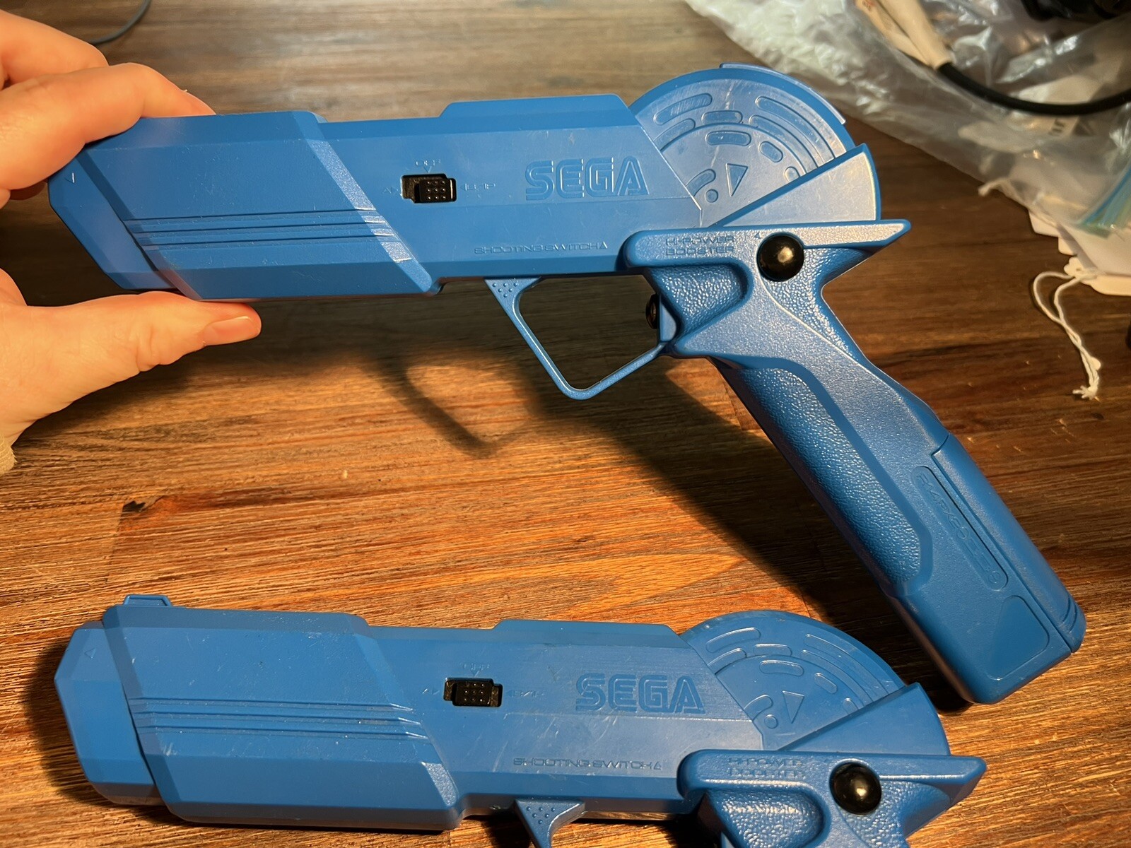 sega 1992 blue guns - Incomplete Sold As Is For Parts Untested | eBay ...