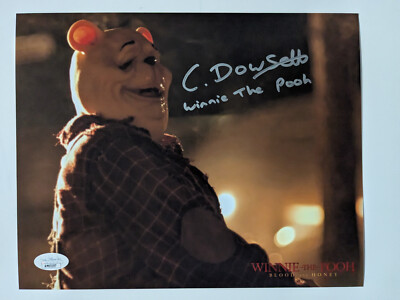 Craig David DOWSETT Signed 8x10 Photo Winnie The Pooh Blood Honey JSA ...