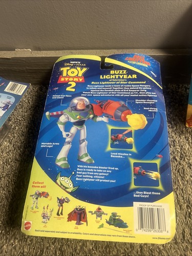 ~LOT OF 3 DISNEY PIXAR TOY STORY 2 ACTION FIGURES - 2000 MATTEL READ | eBay