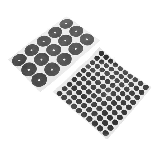 2 Sheets Billiards Black Spots Cloth Repair Stickers Table Pool Dot | eBay